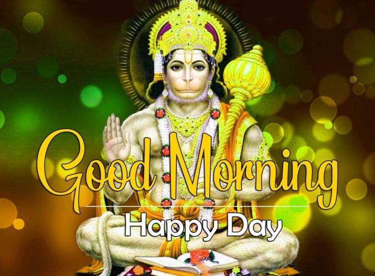 90+ Good Morning Hanuman Ji Images, Status & Wishes - Good Morning Wishes