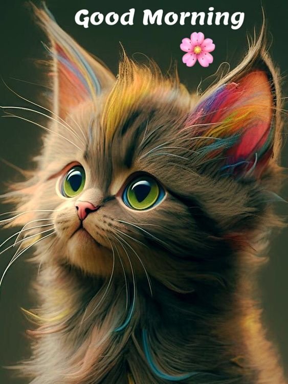 40+ Good Morning Cat And Kitten Image & GIFs - Good Morning Wishes