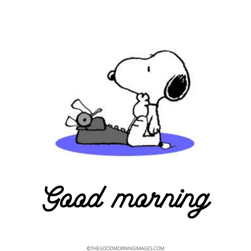 40+ Good Morning Snoopy Images - Good Morning Wishes