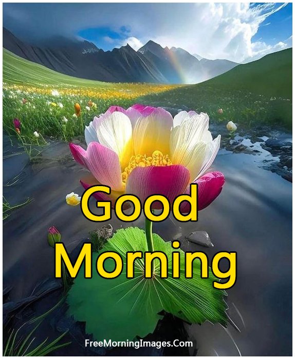 50+ Good Morning Lotus Images - Good Morning Wishes